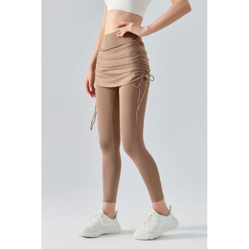 Jual Legging Rok Serut Sport Olahraga Senam Zumba Yoga Golf Tennis Gym ...