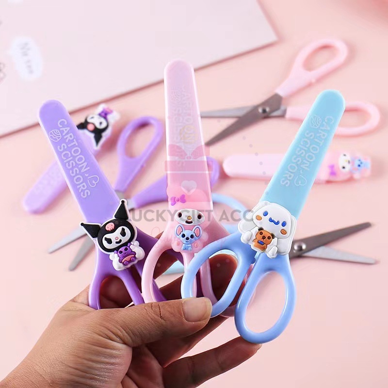 Jual GUNTING KERTAS ANAK MOTIF SANRIO / GUNTING LUCU PREMIUM DAPAT ...