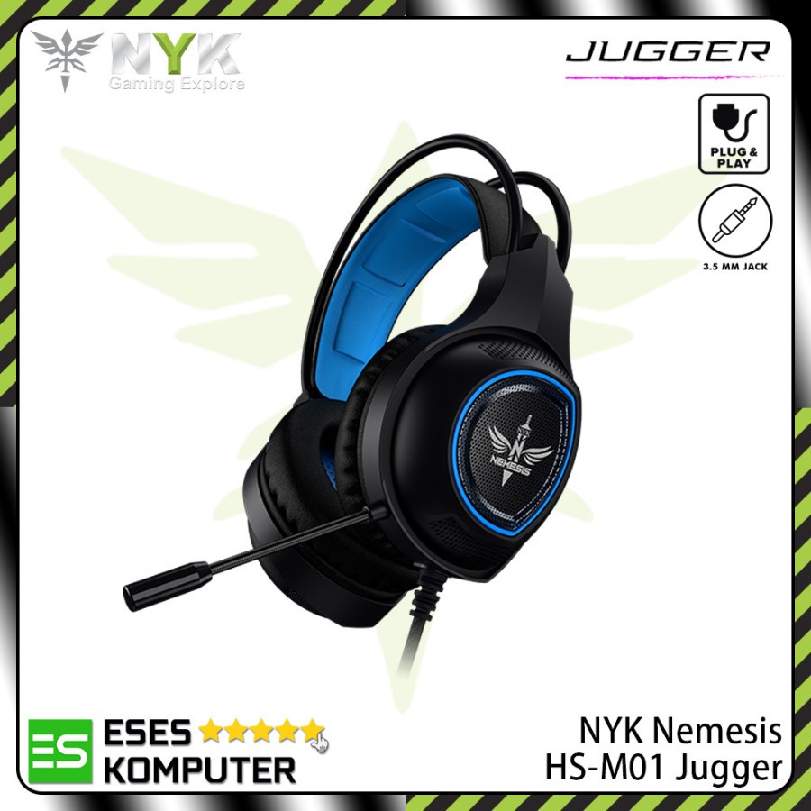 Jual Headset NYK Nemesis HS-M01 HSM01 Jugger Mobile Gaming Headphone ...