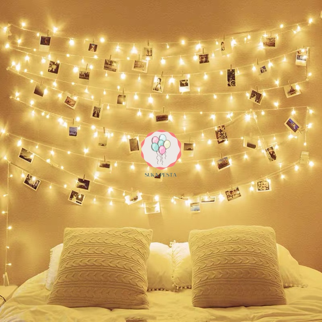 Jual Lampu Tumblr 100 LED / Lampu Tumblr 10M / Lampu Dekorasi Natal ...