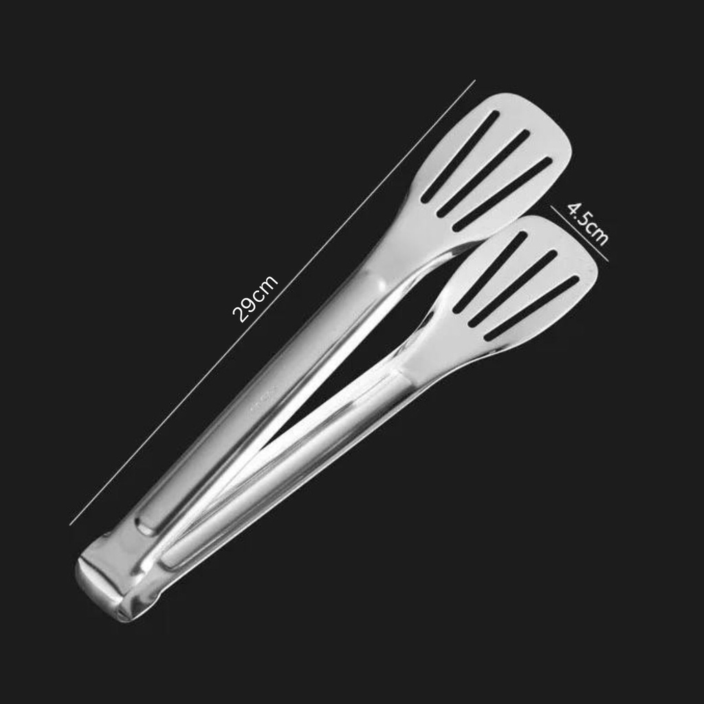 Jual GRANDE PENJEPIT CAPITAN MAKANAN KUE GORENGAN STAINLESS STEEL 3 ...