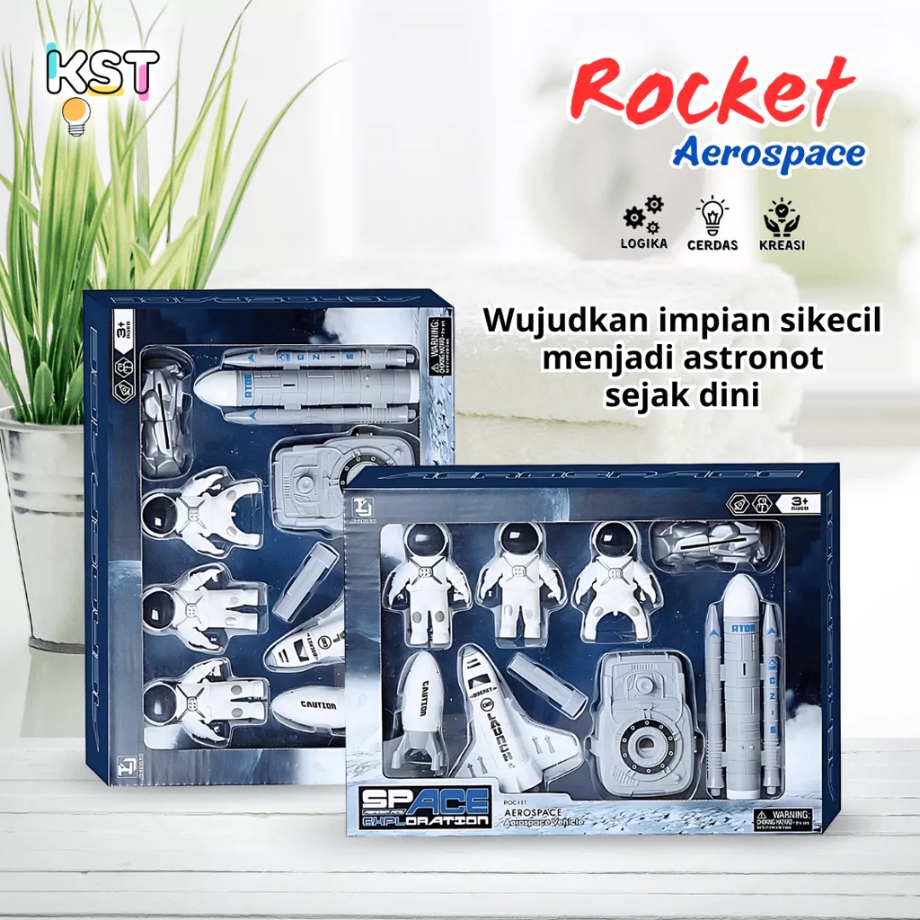 Jual [KST] Rocket Aerospace | Mainan Peluncur Pesawat Terbang Roket ...