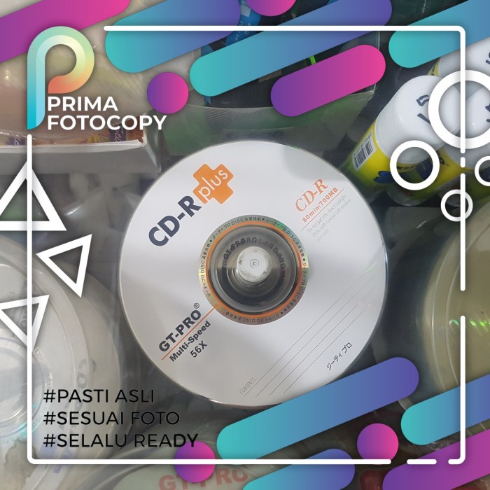 Jual GT PRO | CD-R Plus Kosong 700mb | Asli | Original | Shopee Indonesia