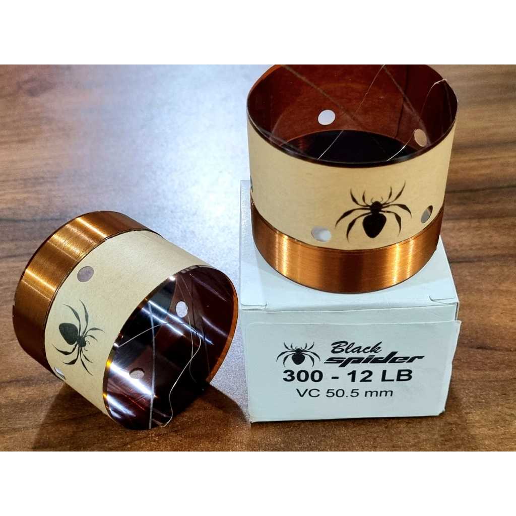Jual Spul Black Spider BS 300-12 LB / Voice Coil 50.5mm / Spool Speaker 12 Inch Black Spider 300 ...