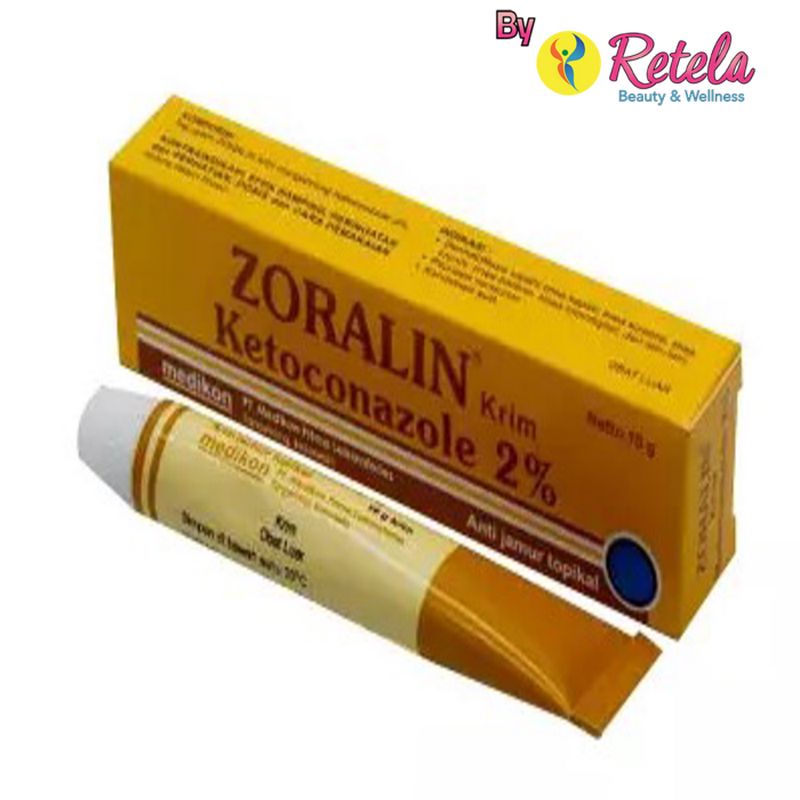 Jual Zoralin Cream 10Gr/ Miconazole/ Jamur Kulit/ Panu/ Kadas/ Kurap ...