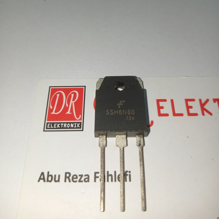 Jual MOSFET 6N80 Power Fet 6A 800v Transistor 800volt Mospet Pet Tr LA27 | Shopee Indonesia
