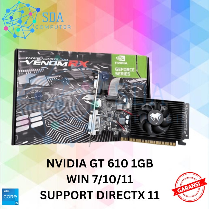Jual VGA Card Nvidia GeForce GT610 2Gb/1Gb ddr3 64bit - MIDASFORCE 2GB | Shopee Indonesia
