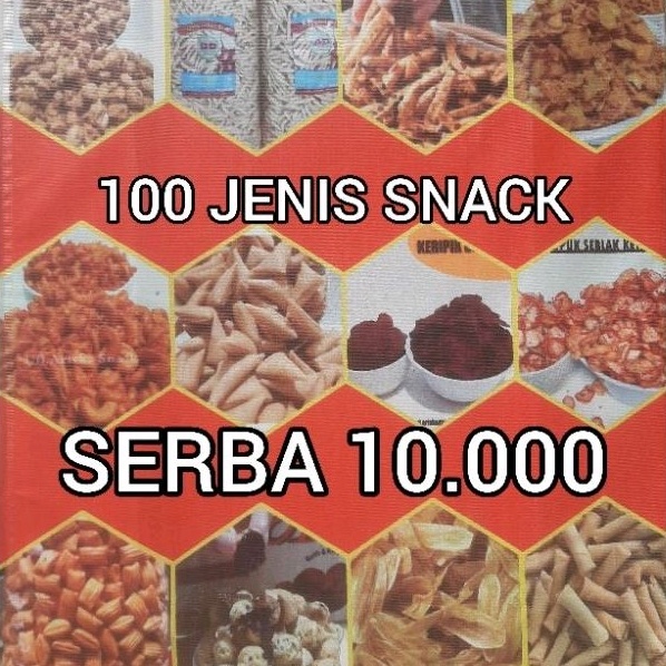 Jual Snack Makanan Ringan Serba 10000 Jajanan SerbaSerbu SSG | Shopee ...