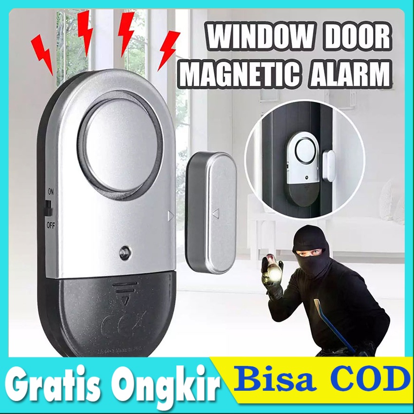 Jual Alarm Pintu Lemari Jendela Rumah Anti Maling Alaram Pintu | Shopee ...