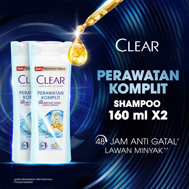 Jual Clear Shampo Complete Soft Care 2 x 160 mL | Shopee Indonesia