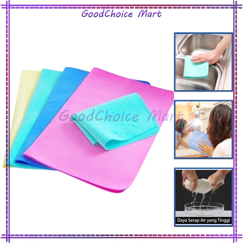 Jual Kain Lap Kanebo / Super Magic Towel / Chamois Magic Towel Daya ...