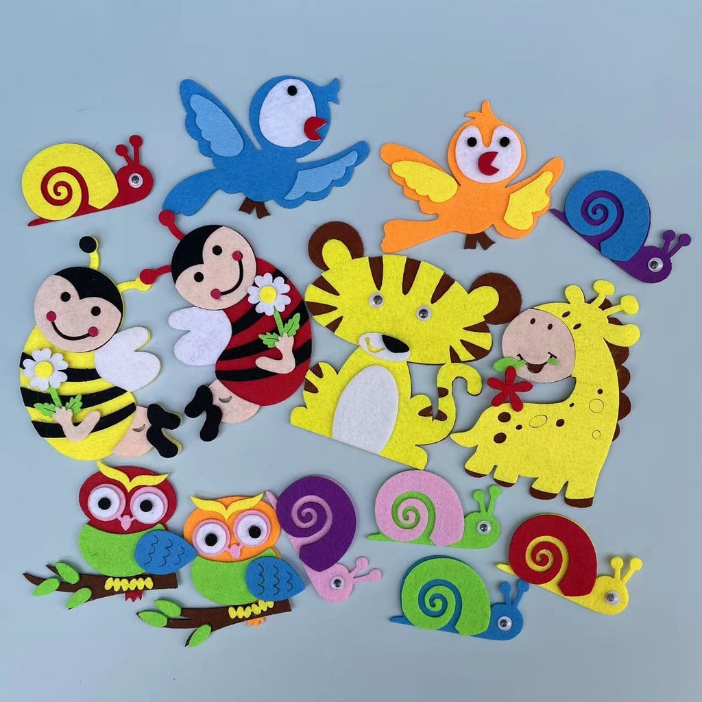 Jual Dekorasi Hiasan BUSA EVA Animal Craft Haiwan 3D Wall Decoration ...