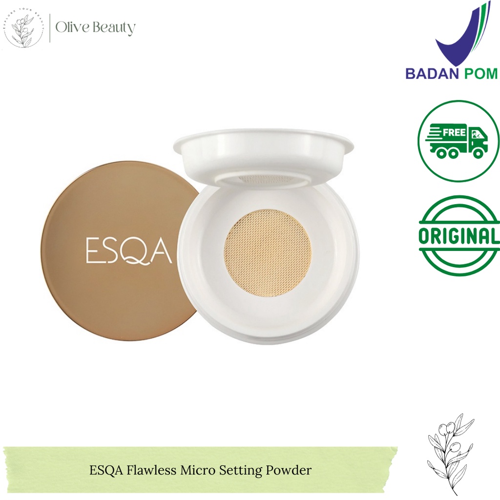 Jual ESQA Flawless Micro Setting Powder | Shopee Indonesia