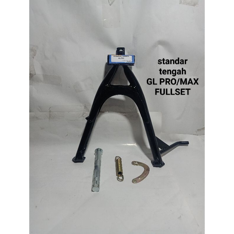 Jual standar tengah GL PRO GL MAX TEBAL model ORI lengkap hitam kilap ...