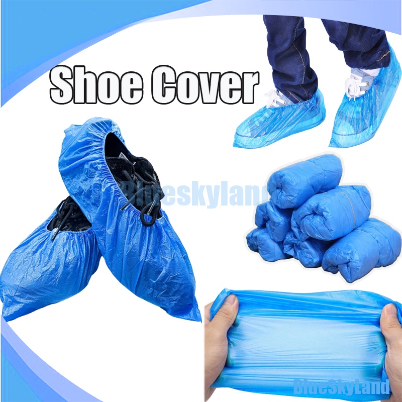Jual Cover Sepatu Hujan / Sarung Sepatu Plastik / Plastik / Shoe Cover ...