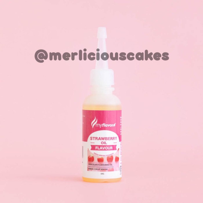 Jual My Flavor Strawberry Chocolate Oil Flavour Perasa Perisa Coklat 50 ...