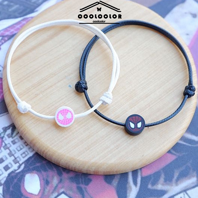 Jual COD Gelang Manik-manik Polymer Clay Superhero Marvel Gwen Miles ...