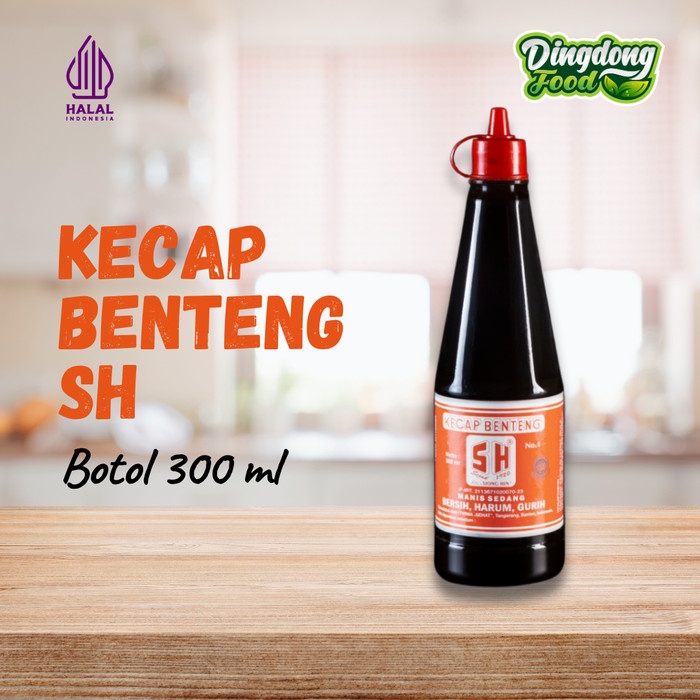 Jual Kecap Benteng SH Kecap Manis Kemasan Botol 300 ml | Shopee Indonesia
