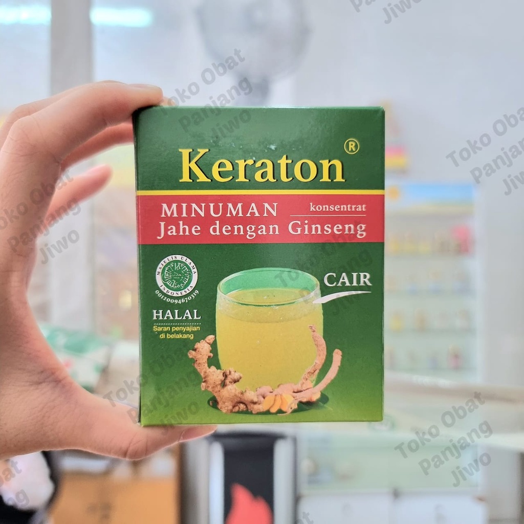 Jual Sari Jahe Keraton Cair Isi 5 sachet (Box) | Shopee Indonesia
