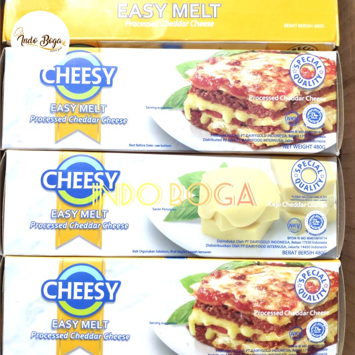 Jual Cheesy keju easy melt 480 gram / cheesy easy melt cheese 480gr ...