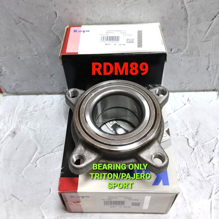 Jual BEARING 2DUF050N-7 KOYO BEARING ONLY RODA DEPAN TRITON PAJERO ...