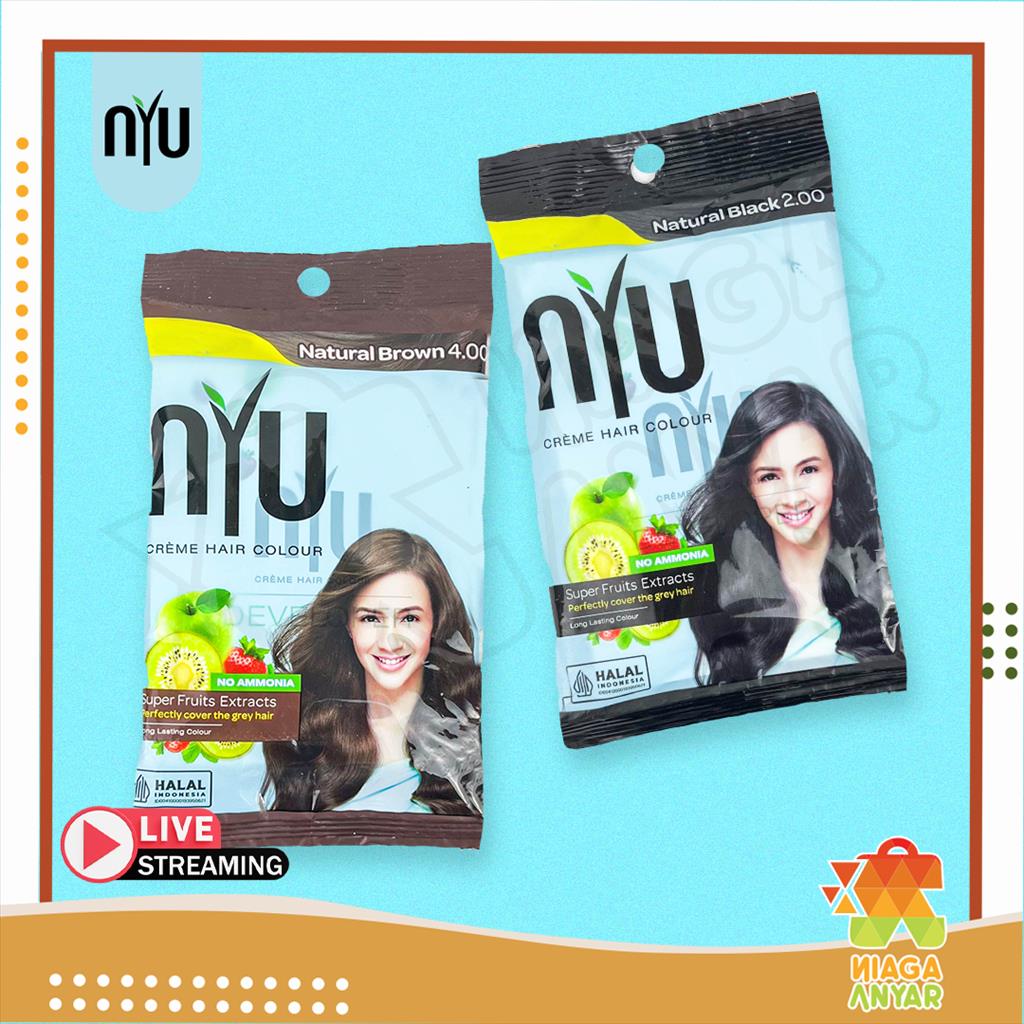 Jual NA NYU Creme Hair Colour Sachet 20 gr / Cat Pewarna Semir Rambut ...