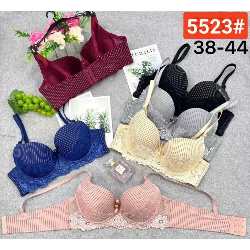 Jual Bra BH Fashion Brukat Kawat Busa Tebal Push Up Kait 3 38 40 42 44 ...