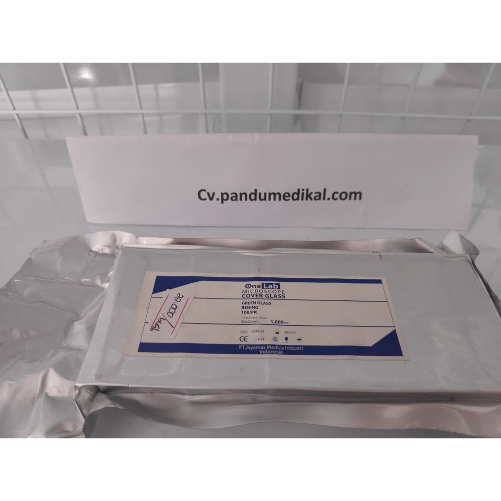 Jual Microscope Cover Glass Onelab 22x22mm | Shopee Indonesia