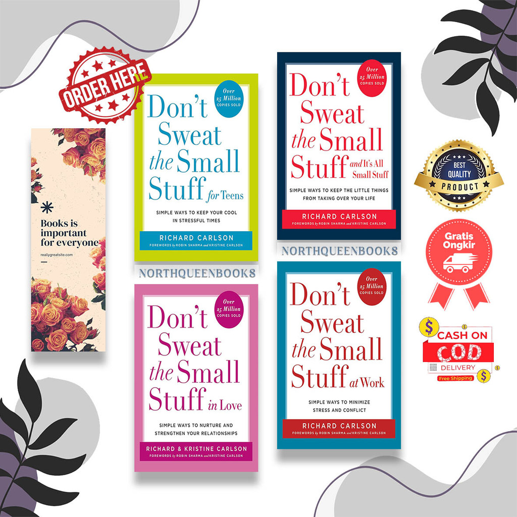 Jual Don't Sweat the Small Stuff Series (6 books) In Love | At Work ...