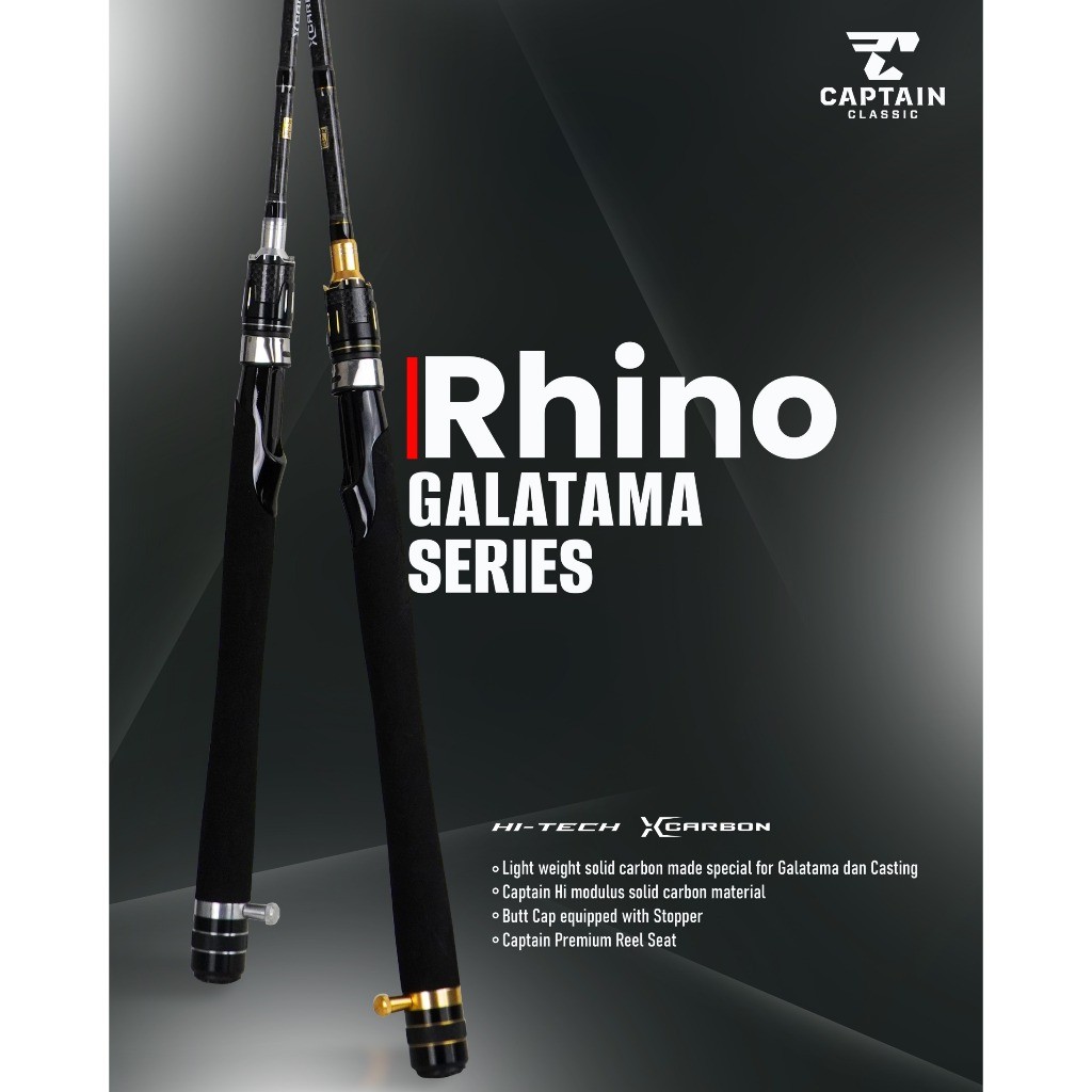 Jual Joran Pancing CAPTAIN RHINO GS 165cm / 180cm ( 6-14lbs - 10-20lbs ...