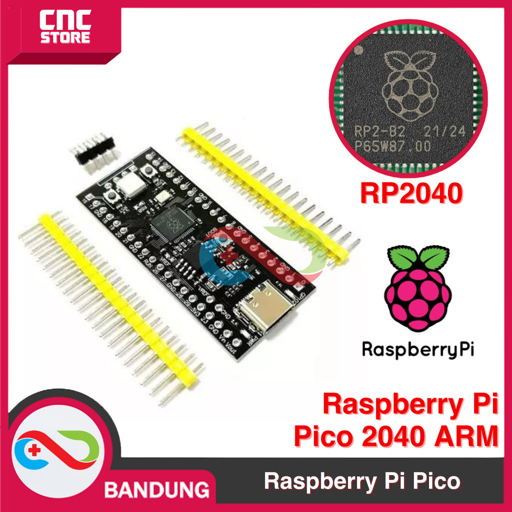 Jual RASPBERRY PI PICO RP2040 RP 2040 ARM MICROCONTROLLER BOARD MICROPYTHON | Shopee Indonesia