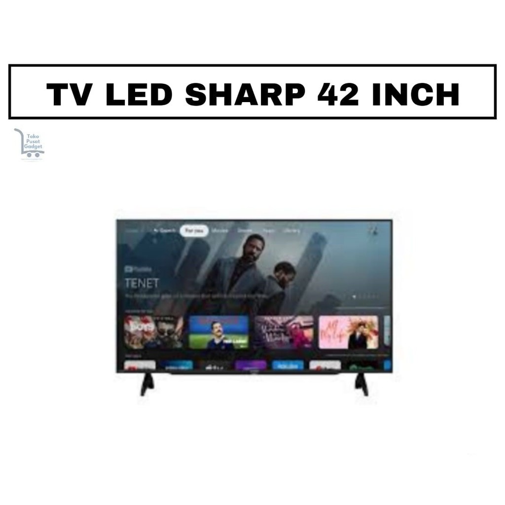 Jual TV SHARP 2T C42BG1I ANDROID TV 42 INCH garansi | Shopee Indonesia