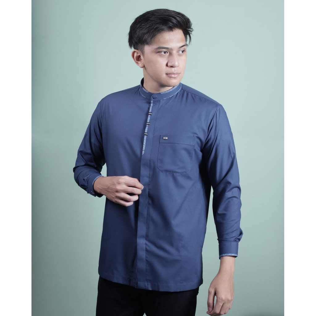 Jual Qori Apparel Reguler Baju Koko Casual Ukasyah bin Mihshan (Lengan ...