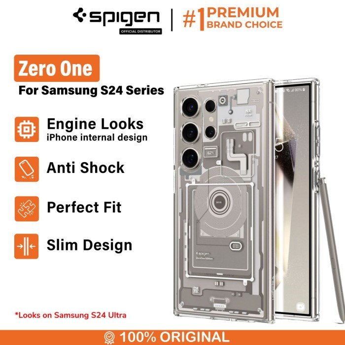 Jual [NEW] Case Samsung Galaxy S24 Ultra Plus FE Spigen Ultra Hybrid Zero One MagFit Anti Shock ...