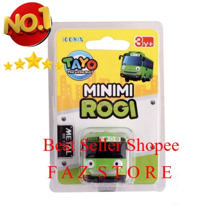 Jual Tayo Bus Diecast Minimi Rogi Toy FAZ Store | Shopee Indonesia