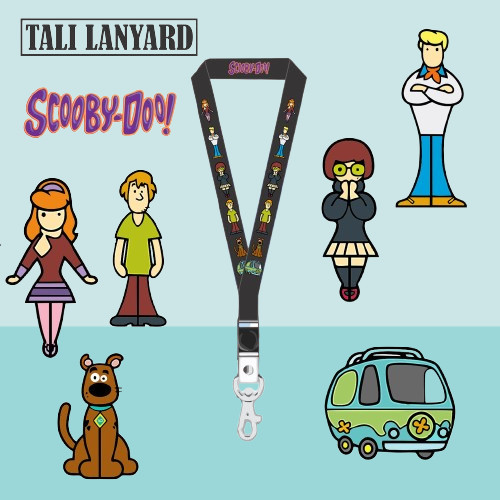 Jual TALI LANYARD SCOOBY DOO LOGO - TALI ID CARD SCOOBY DOO CHIBI ...