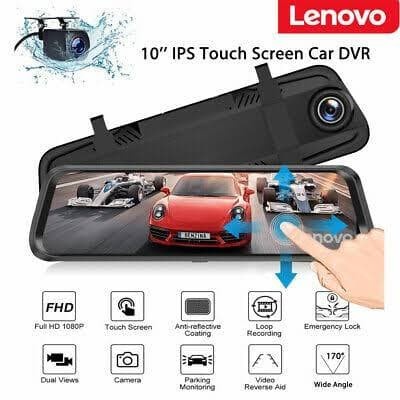 Jual Lenovo V7 Plus + Dual Camera Dashcam Car DVR Camera Mobil - V7 ...