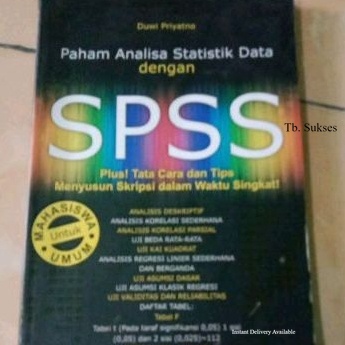 Jual Buku paham analisa statistik data dengan SPSS | Shopee Indonesia
