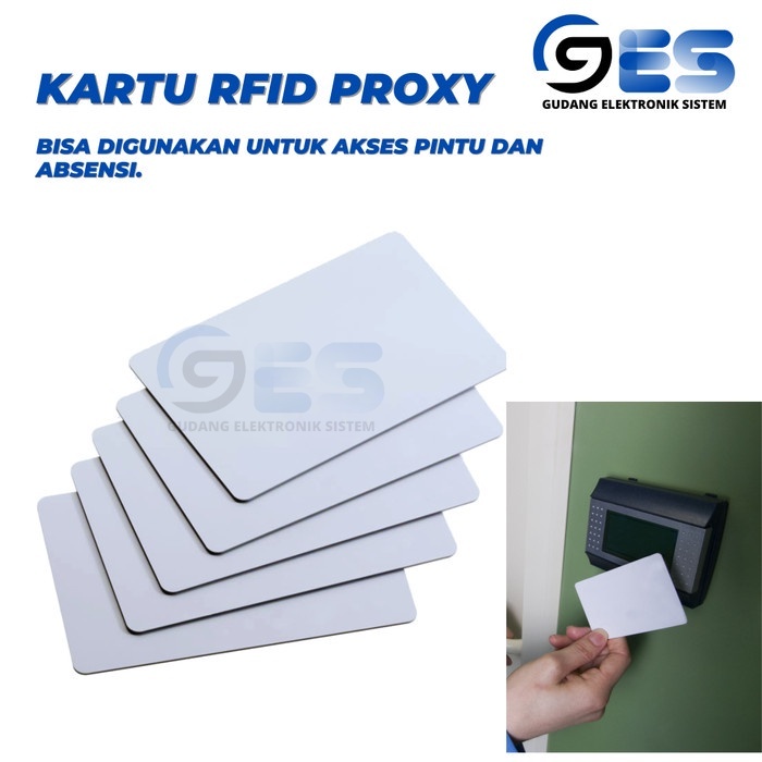 Jual Kartu RFID Proxy Proximity 125Khz Untuk Mesin Akses Kontrol Pintu ...