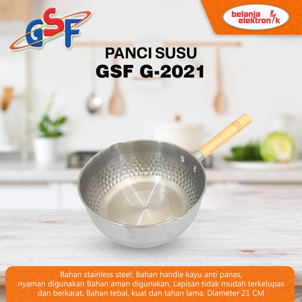 Jual Panci Susu Milk Pot / Sauce Pan /Panci Rebus Serbaguna 21cm GSF G ...