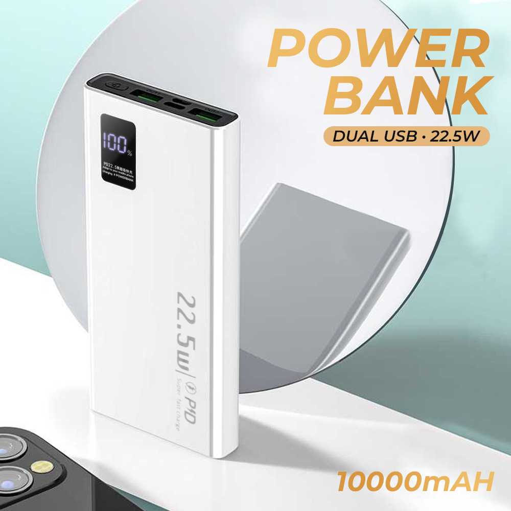 Jual OLOEY Power Bank Dual USB Fast Charging 22.5W 10000mAh - PD22 ...