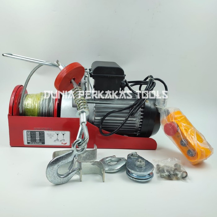 Jual Electric Mini Hoist NAGASAKI PA600 - Micro Electric Rope Hoist ...