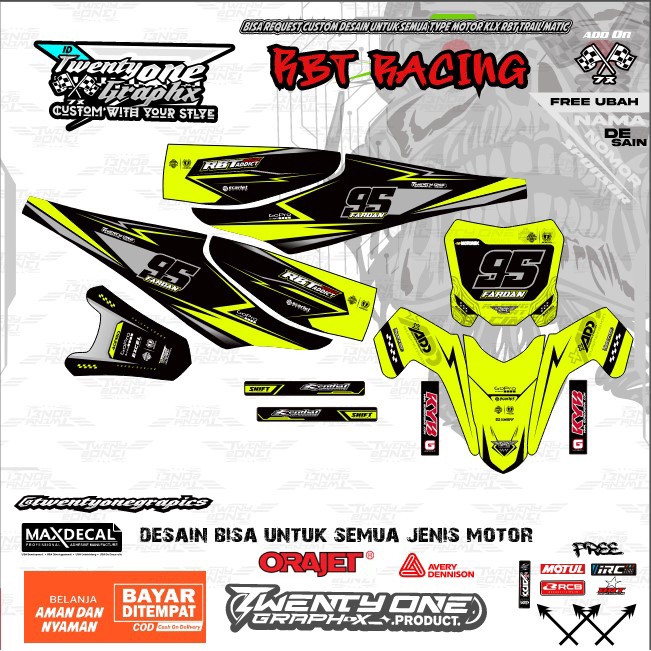 Jual Rbt Revo stabilo design original twentyone RBT stiker kekinian⭐ ...