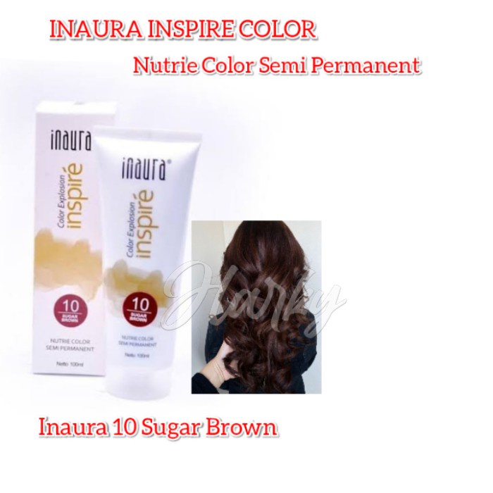 Jual INAURA COLOR EXPLOSION INSPIRE 100ML HAIR CAT PEWARNA RAMBUT NO 01 ...
