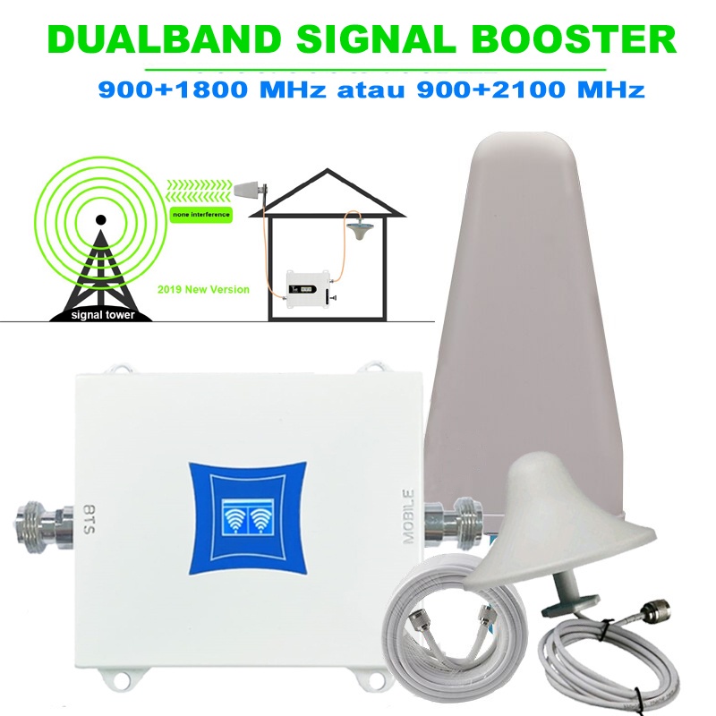 Jual PAKET ANTENA CEILING DUAL BAND PENGUAT SINYAL HP GSM DUALBAND 900 +1800 atau 900 + 2100 ...