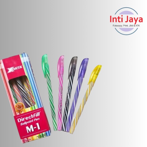 Jual Pulpen Pen Lilin X-Data M1 Q1 Tinta Hitam per Lusin | Shopee Indonesia