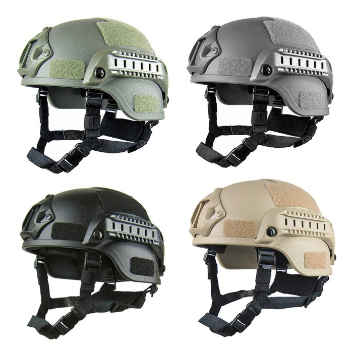 Jual Helm SWAT 86 police helem Tactical military Paintball Topi Airsoft ...