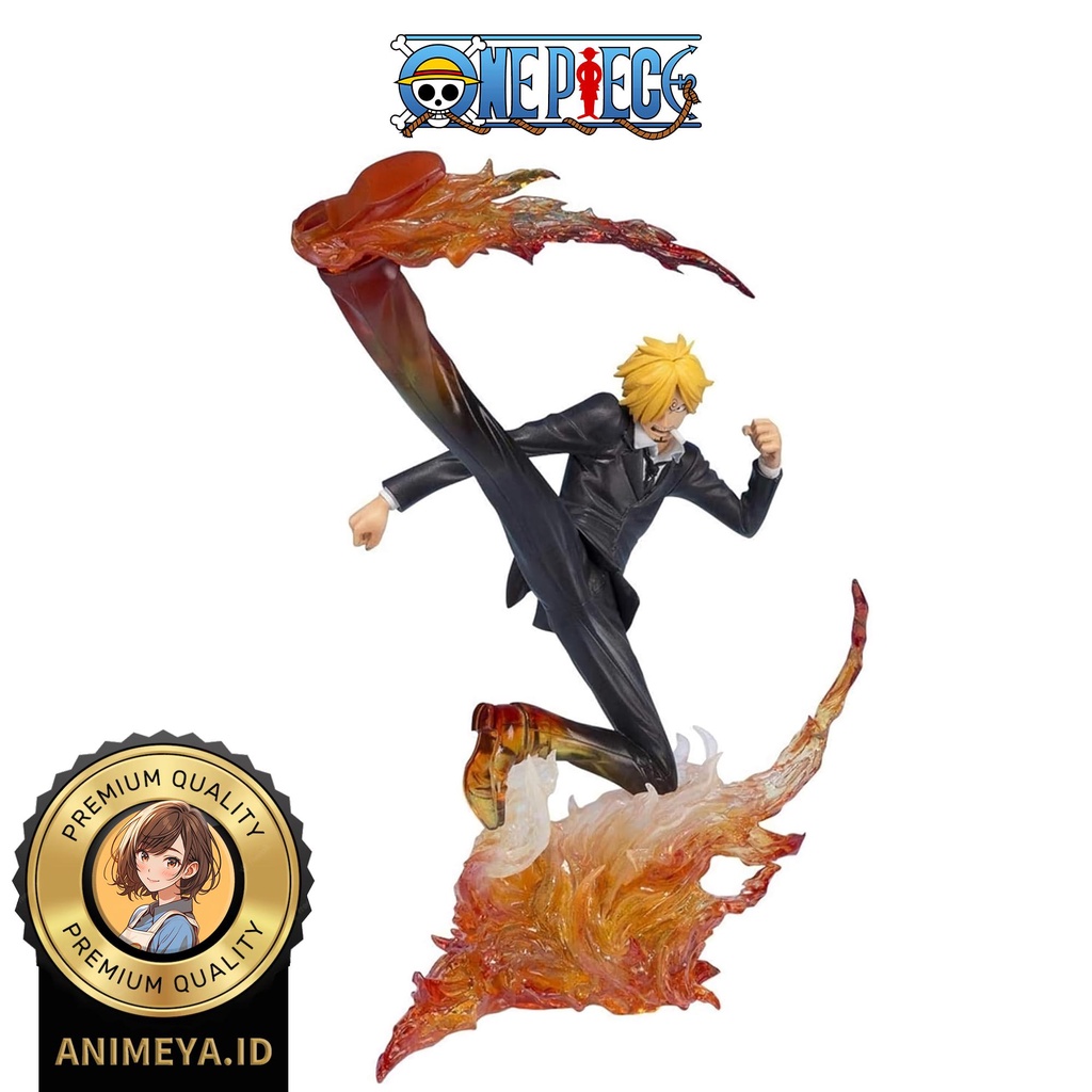 Jual ACTION FIGURE ONE PIECE SANJI VINSMOKE FIRE KICK TENDANGAN API ...