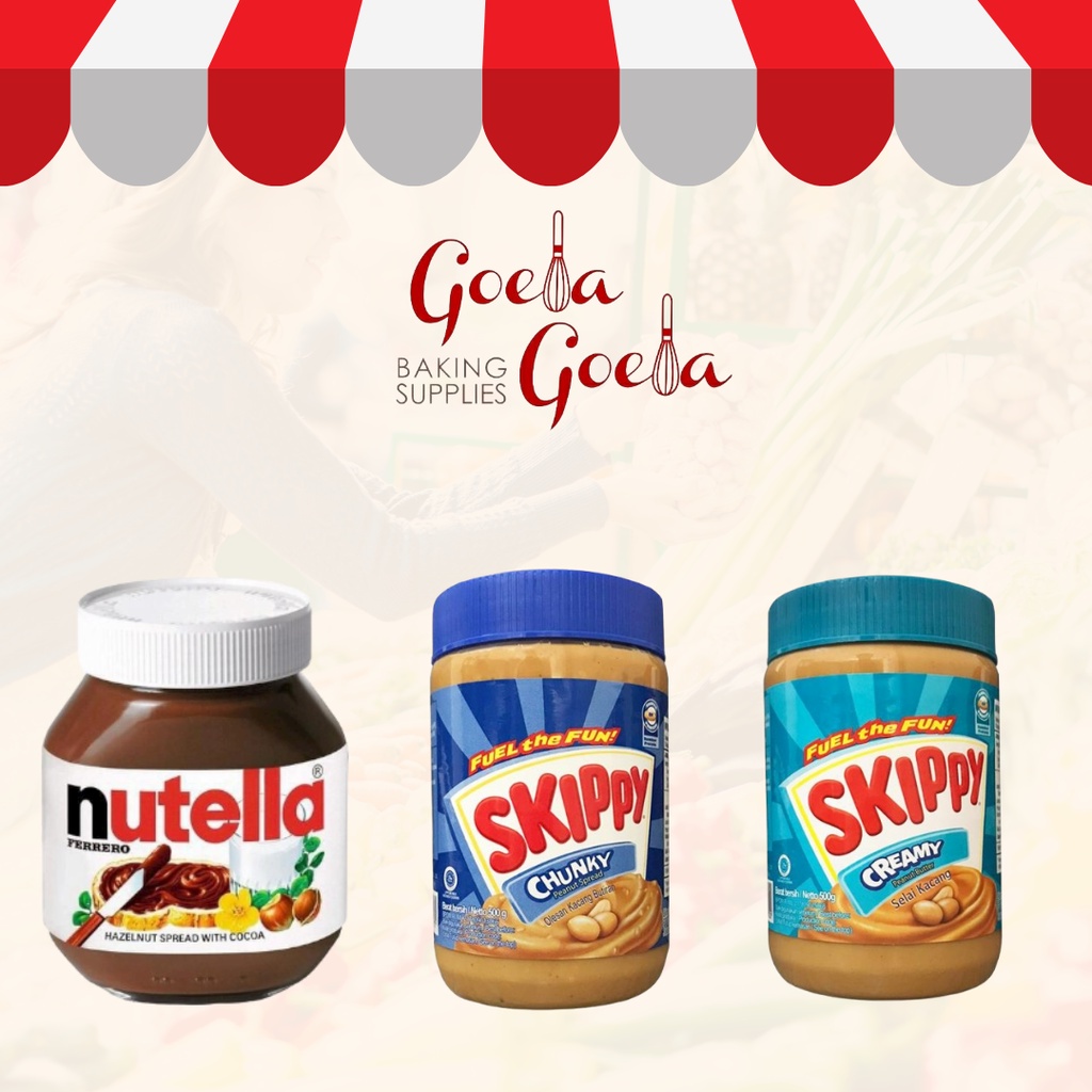 Jual Selai Nutela dan Skippy Creamy dan Chunky | Shopee Indonesia