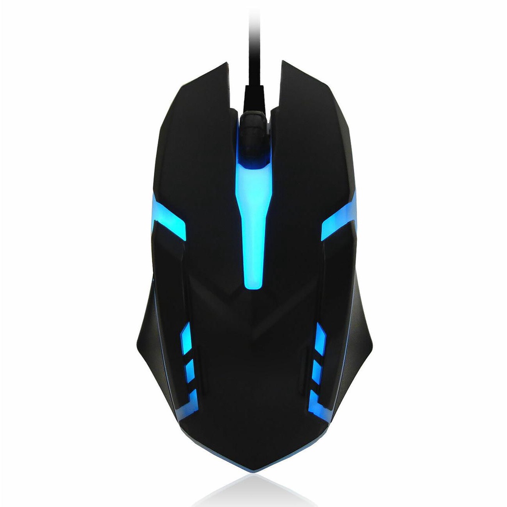 Jual Mouse Gaming Wired Mouse Game RGB Colorful 7 LED Light Mouse Kabel ...